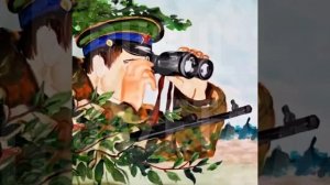 На этих кадрах - ожившие рисунки ребят, которые стали достоянием Музея Победы.