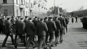 1971 год. Тюмень. 9 мая. Праздничный марш милиции