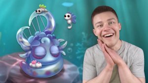 [Английский] Реакция МПГ на Маленького Херузыря (Мои Поющие Монстры, My Singing Monsters)