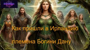 Как пришли в Ирландию Племена Богини Дану_