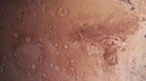 Панорама Марса от северного полюса до южной равнины, АМС Mars Express