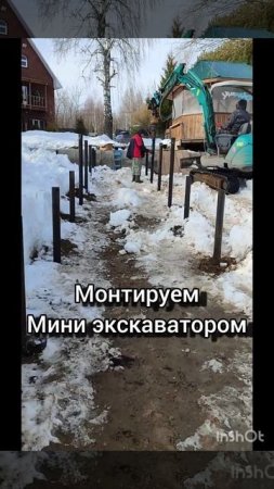монтаж винтовых свай под Пирс в деревне Комарово перм?