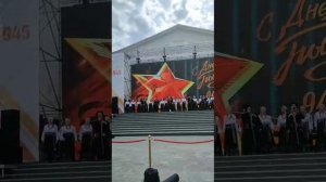 "Анапа - город воинской славы" (отрывок): народный казачий хор ЦК "Родина" (г. Анапа, 09.05.2025)