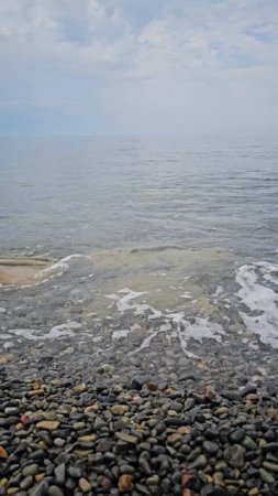 Черное море в районе хутора Дюрсо