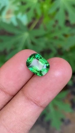 Зелёный гранат (Цаворит) 5.06 карата#gemstone#tsavorite