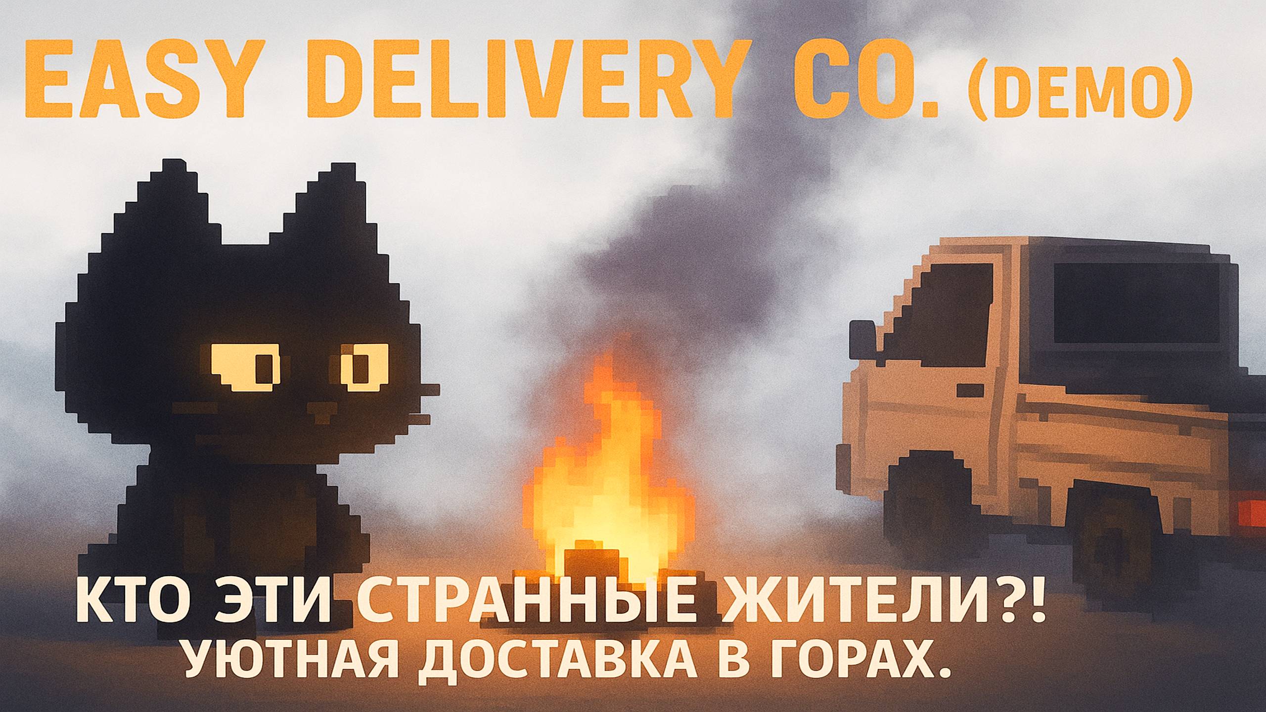 Easy Delivery Co (DEMO) — Кто эти странные жители?! Уютная доставка в горах.
