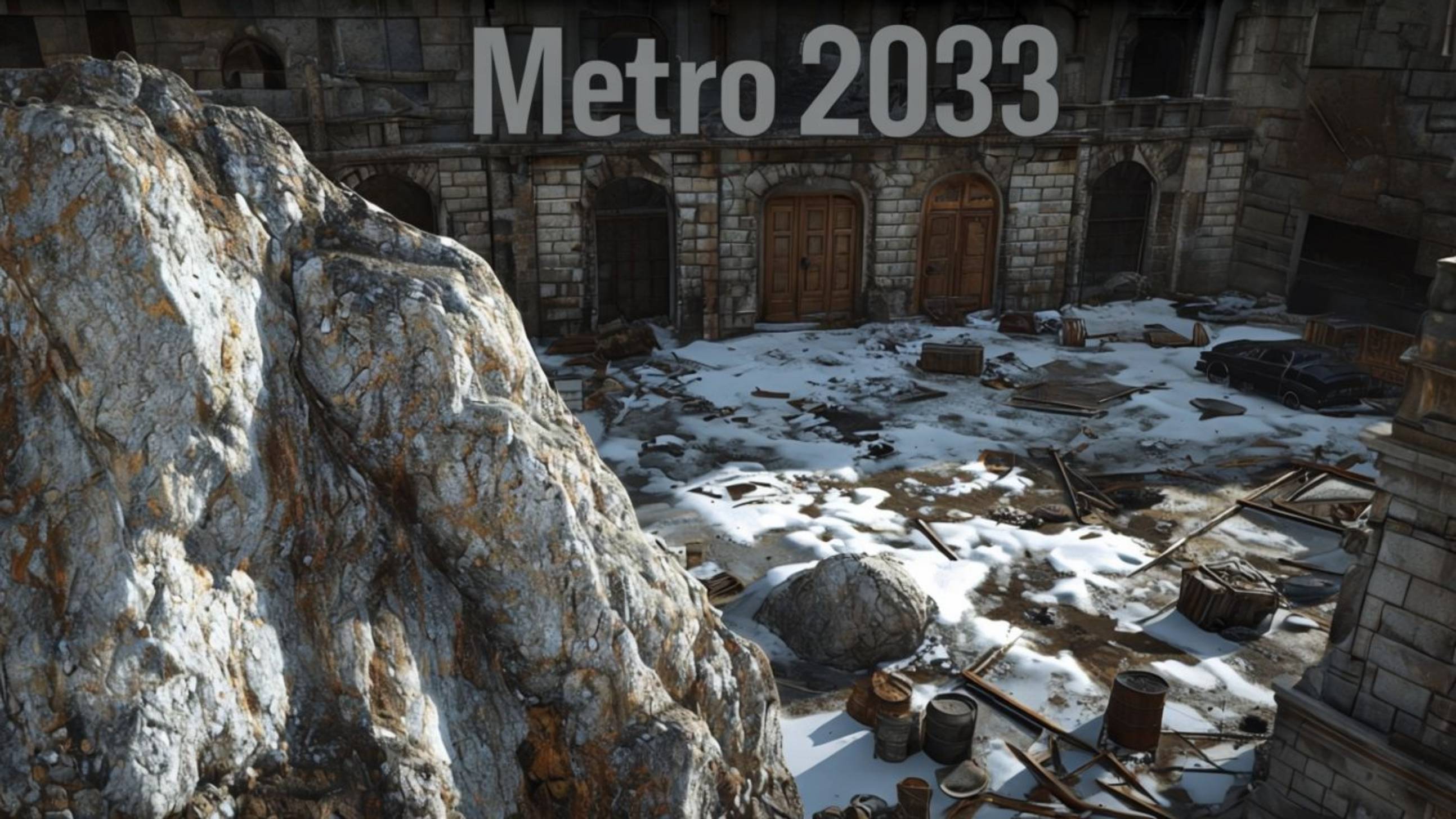 Metro 2033 №4 Режим "Игросериал"4k 60к/с - Выживание на поверхности.