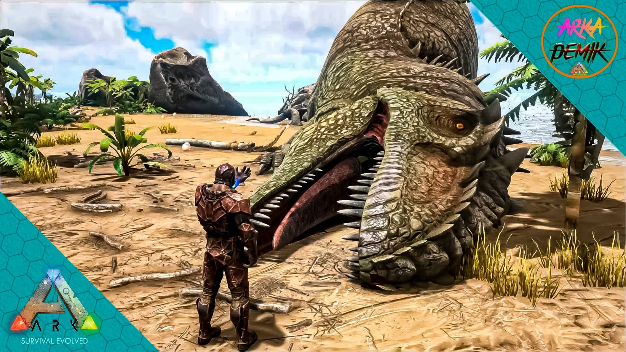 ЧТО ЗА ЧЕРТОВЩИНА ПРОИЗОШЛА В ARK на карте ISLAND [E14]
