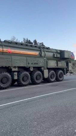 Видео техники после окончания Парада