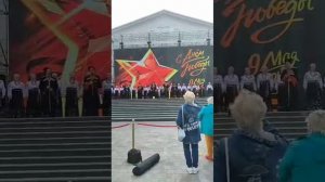 "Русская душа": народный казачий хор ЦК "Родина" (г. Анапа, 09.05.2025)