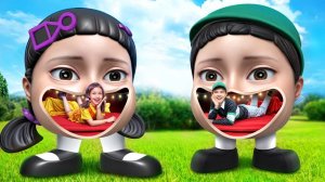 Мы построили Секретную комнату из Игры в Кальмара!