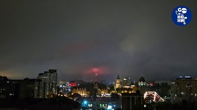 "Битва в облаках" или Калининградский фейерверк