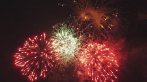 Салют в честь 80-летия победы в Великой Отечественной войне. 09.05.2025 год. Москва.