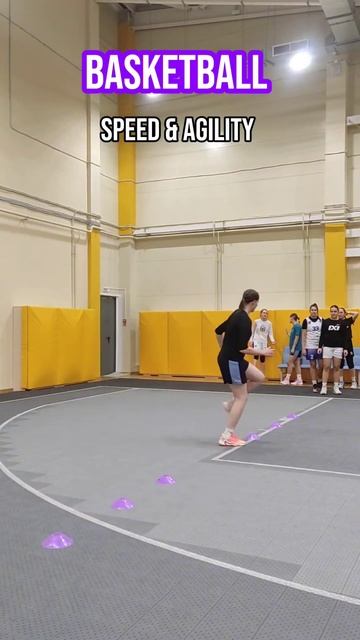 Баскетбол. Развитие скорости и ловкости | Ч2 #agility #speed #basketball #training #sport #fun