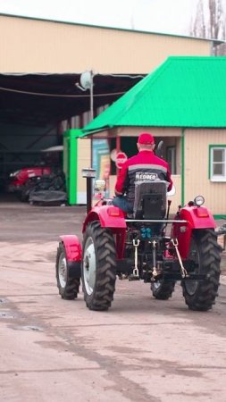Тест-драйв минитрактор  #агротехнологии #чеснок #medved #farming #сельскоехозяйство