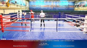 95 71 кг Морозов Никита Комета Сиволобов Ярослав Академия бокса