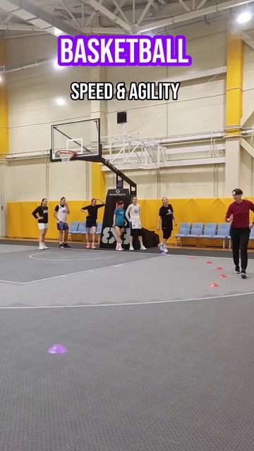 Баскетбол. Развитие скорости и ловкости | Ч4 #agility #speed #basketball #training #sport #fun