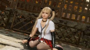 Сцена после проигрыша Marie Rose в игре Dead or Alive 6