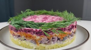 Как приготовить классическую селёдку под шубой