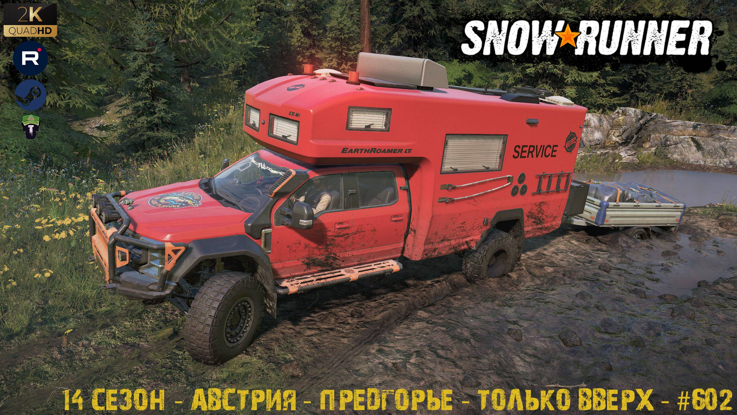 Snowrunner - 14 СЕЗОН - Австрия - Предгорье - Только вверх - #602