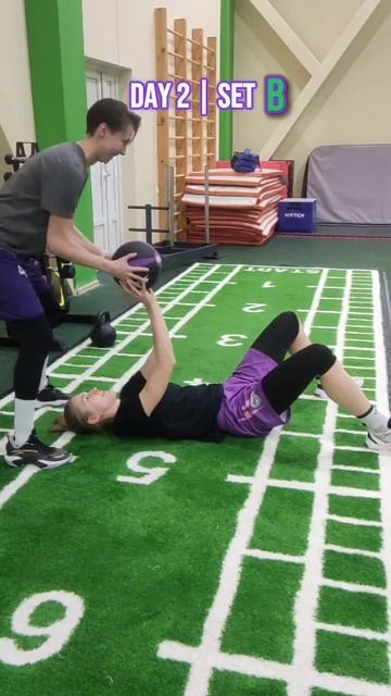 Скоростно-силовая подготовка. День 2-Сет B | Speed-strength work. Day 2-Set B  #basketball #gym