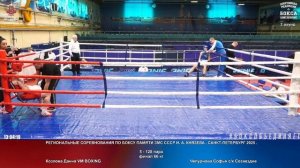 128 финал 66 кг Козлова Данна VM BOXING Чепурнова Софья ск Созвездие
