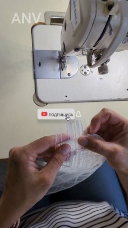 В какой последовательности шьем тюль #шьемсами #diy #sewing