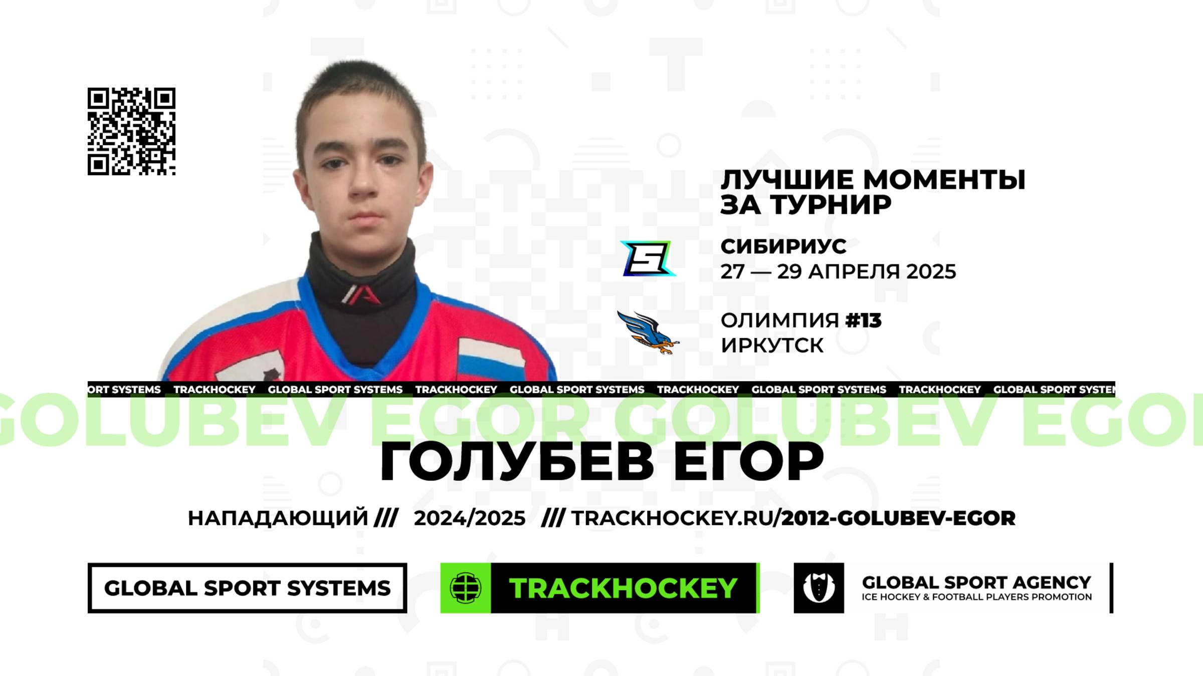 Голубев Егор • Лучшие моменты за турнир Сибириус 2012 • 27 — 29 апреля 2025