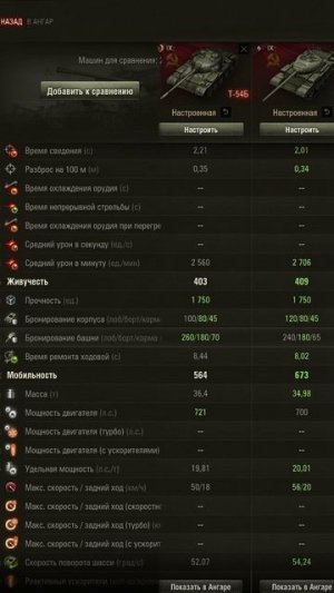 НОВЫЙ ПРЕМ 9 СССР - Т54Б (вып. 1958)