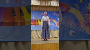 Вичканова Дарья "Песня русская" сл. О. Дубровской, муз. Е. Зарицкой