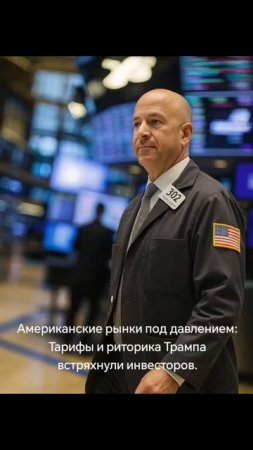В понедельник фондовые рынки США резко пошли вниз.