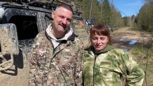 Эмоции после прохождения экстремальной трассы.