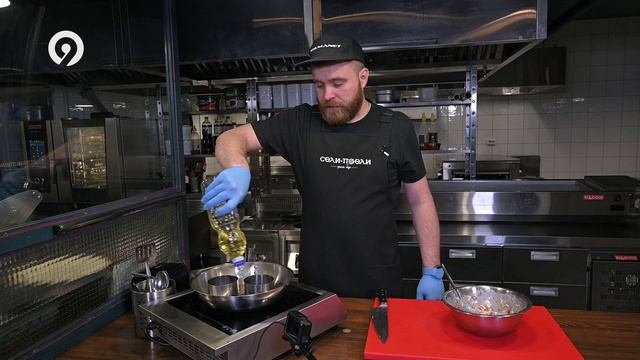 Ужин | Рецепт "Куриные оладьи с овощами"