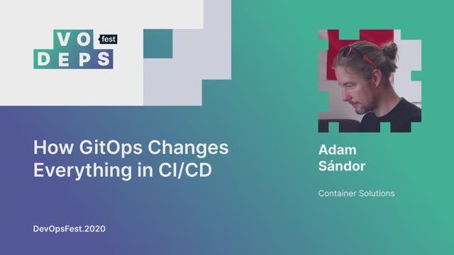 Adam Sandor. How GitOps Changes Everything in CI/CD