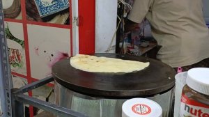 вьетнамские жареные блинчики с бананом и нуутеллой