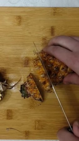 подгон в комментах #asmr #асмр #фрукты #unboxing #разрезал #ананас #fruits