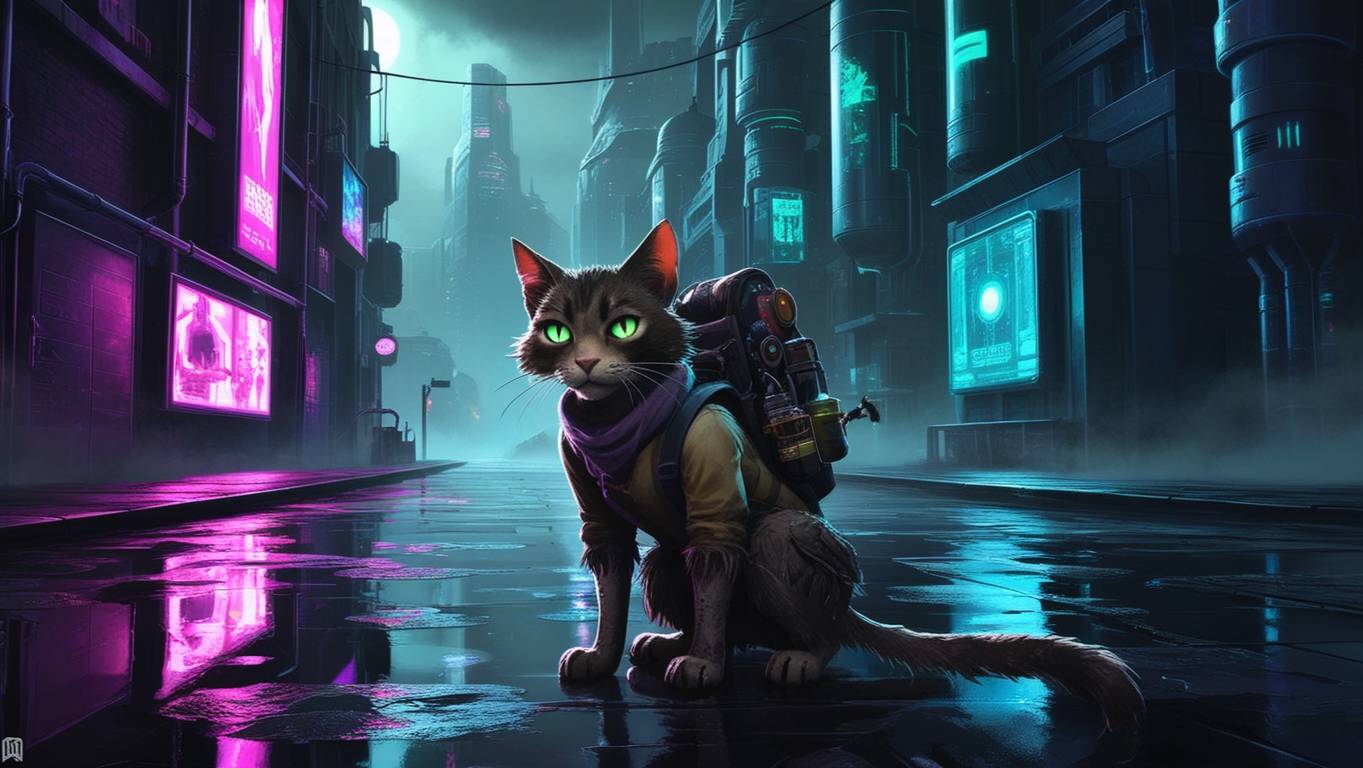 STRAY ПОЛНОЕ ПРОХОЖДЕНИЕ 😻 ТУПИК Задание ДОКА #7