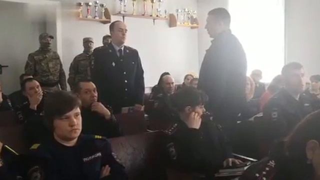Задержание ФСБ на лекции о коррупции.