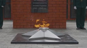 Вечный огонь в Базарном Карабулаке перевели на постоянный режим горения
