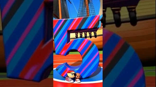 Учим цифры для самых маленьких! Учимся считать до 10! Развивающие мультфильмы для детей