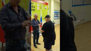 Награждение участников прошедшему турниру по шахматам Фишера посвященного 80-ой годовщине Победы