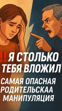 Родительское давление: чувство вины и эмоциональный долг