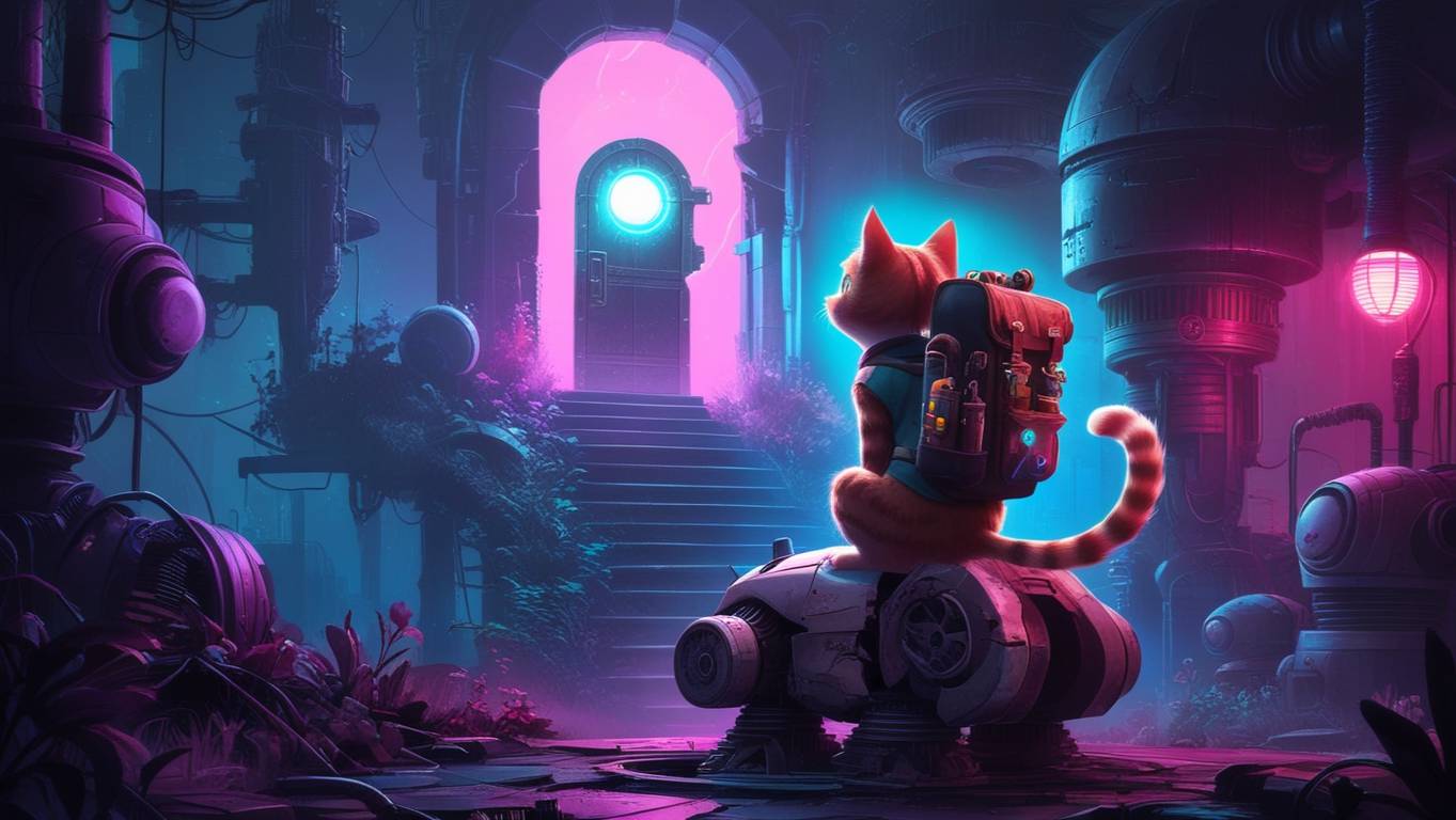 STRAY ПОЛНОЕ ПРОХОЖДЕНИЕ 😻Какой код от двери в квартире ФИНАЛ 😻 #13