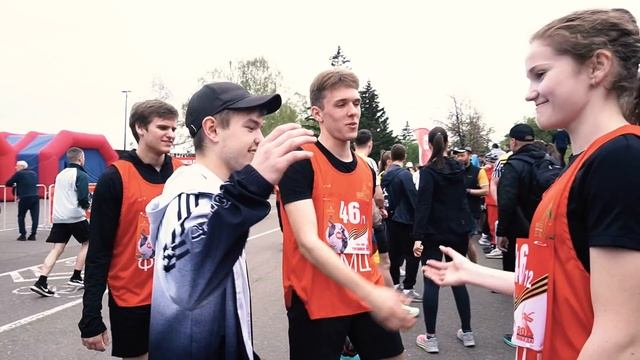 Репортаж с празднования Дня Победы от ФМШ СФУ