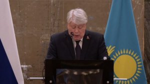 Выступление Посла России Алексея Бородавкина на приеме в честь 80-летия Великой Победы в Астане