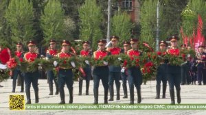 В Новосибирске прошли мероприятия, посвящённые 80-й годовщине Победы