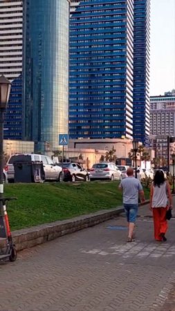 закат Батуми//new boulevard//sunset // romantic//black sea//vacation//