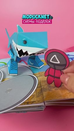 Тралалело в Игре в кальмара ⭕️🦈 по схемам #модакнет #moducknet