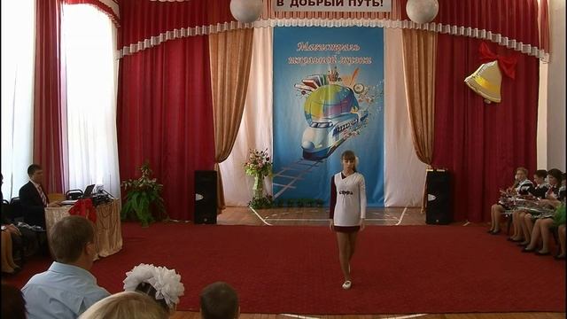 Современный танец на последний звонок!