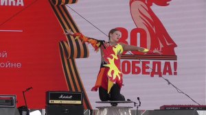 Акробатический номер, видео с концерта
